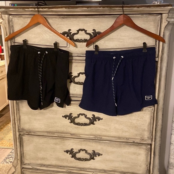 Speedo | Swim | Speedo Mens Shorts Swim Trunks Selling As A Pair Black ...